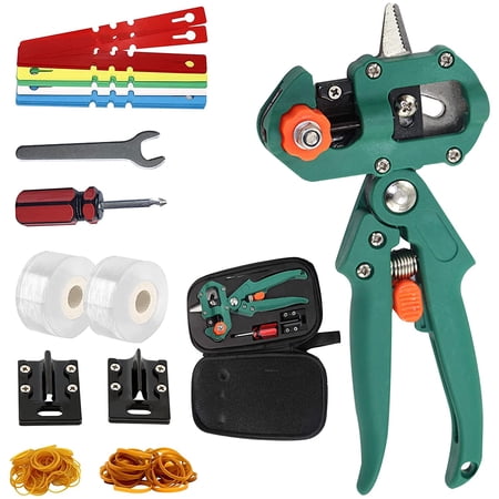 KSCD Garden Grafting Tool Pruner Kit with Grafting Tapes Tree Tags with ...