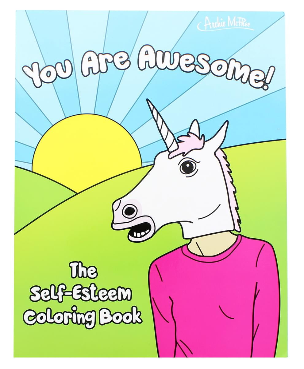 The Self-Esteem Coloring Book - Walmart.com