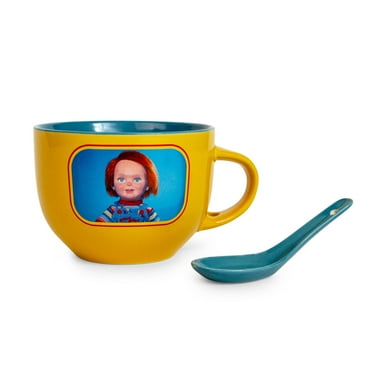 Disney The Little Mermaid Ariel Ceramic Soup Mug With Spoon | Holds 24 ...
