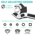 Tomorotec 2-Pack Adjustable Wrenches for Home, Auto, Bike Repairs ...
