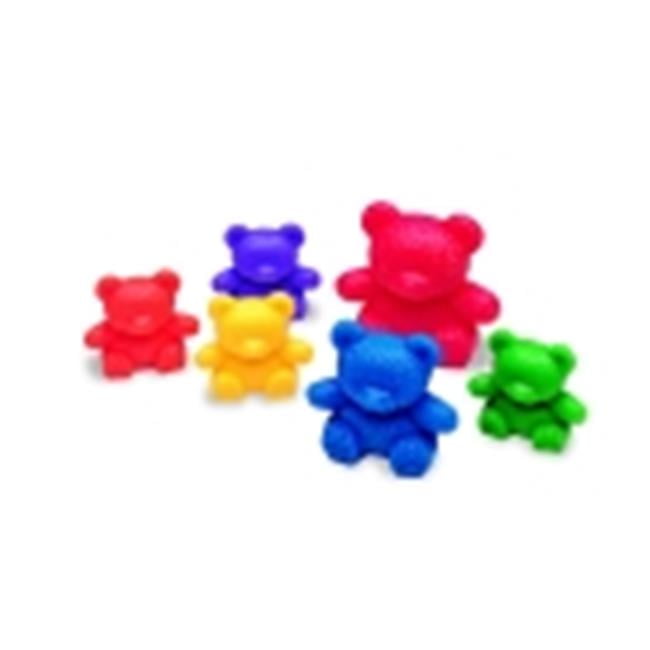 Learning Resources Three Bear Family Rainbow Counters, Set 90 - Walmart.com