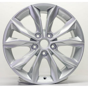 Aluminum Wheel Rim 18 inch for Chevy Malibu 16-18 5 Lug Black - Walmart.com