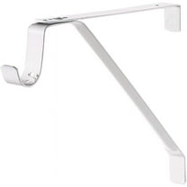 Knape & Vogt KV1194 WH Adjustable Closet Shelf Rod Support, White ...