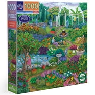 eeBoo Piece & Love: Holiday Village - 1000 Piece Puzzle - Adult Square ...