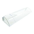 Deflecto Baseboard Register Air Deflector, Clear Plastic, Adjusts 15-25 ...