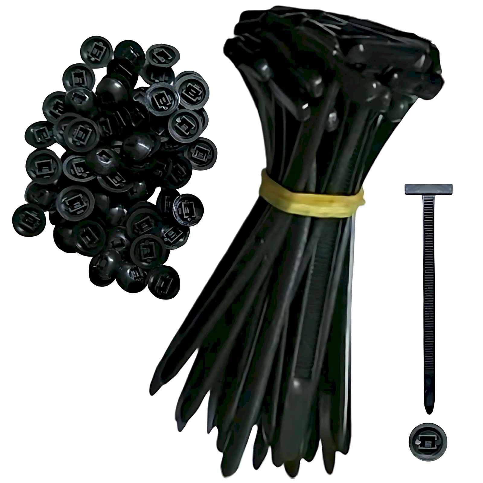 Click here for Caini Nylon Cable Tie Buckle - Heavy Duty Zip Ties... prices