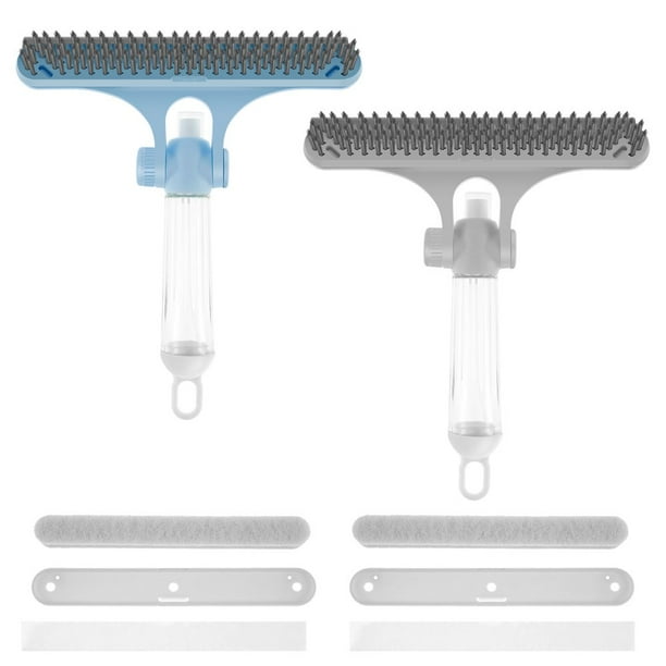 MesaSe 2Pcs Window Squeegee with Sprayer Portable Shower Cleaning ...