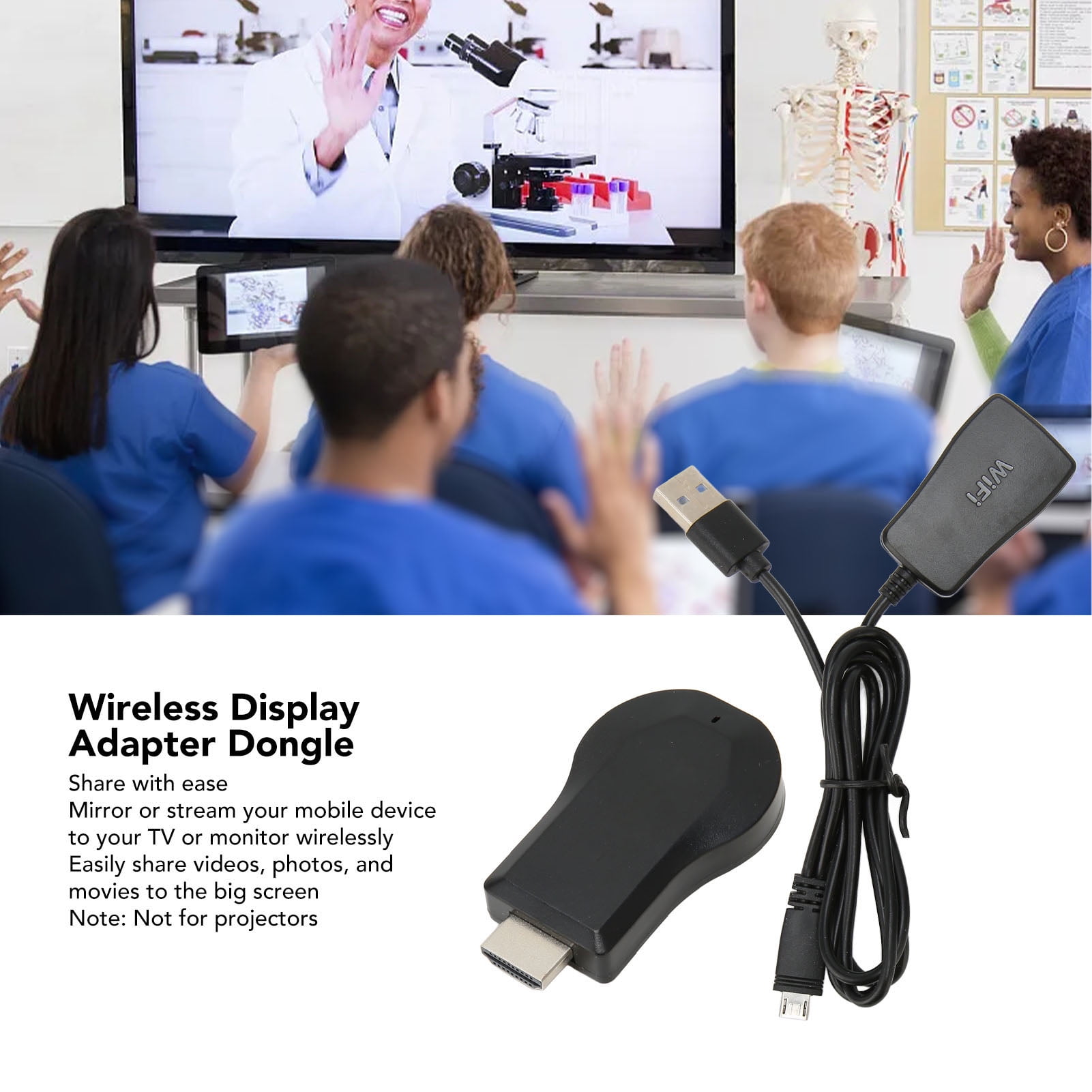 Click here for Dewin Wireless Display Adapter Dongle Wifi 1080p H... prices
