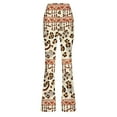 DailyTrove Women's Wide-Leg Lounge Pants - Gradient Leopard Print ...