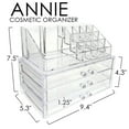 OnDisplay Annie Tiered Acrylic Cosmetic/Jewelry Organizer - Walmart.com