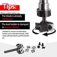 6mm 6.35mm 8mm 12mm 12.7mm Cleaning Bottom Router Bit, Wood Milling ...