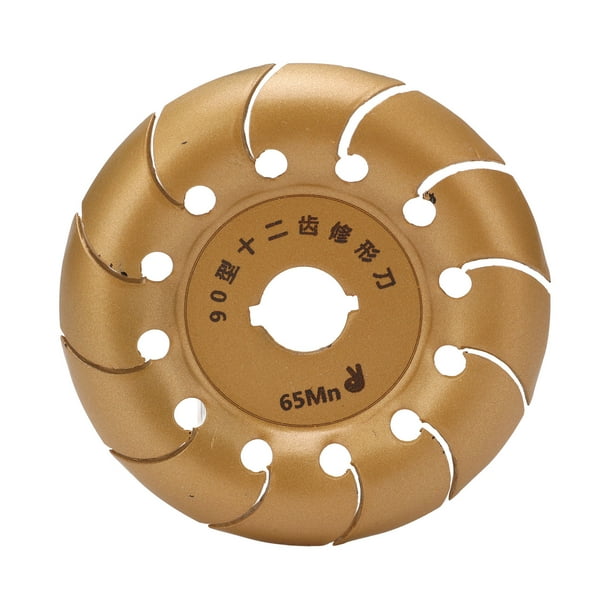 Angle Grinder Carving Disc,90mm 12 Teeth Angle Wood Carving Disc Wood ...