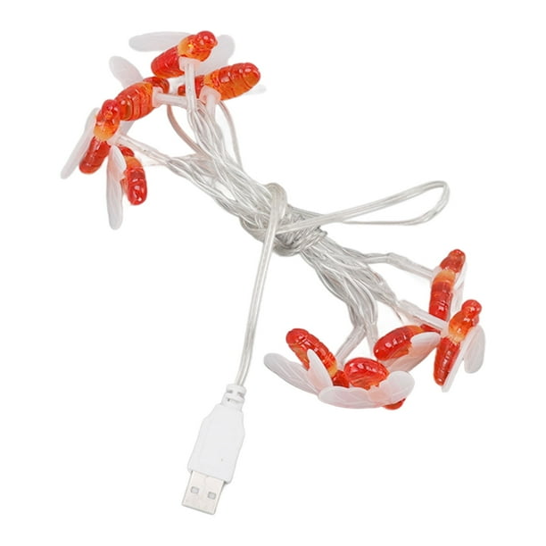Luces de hadas USB Bling Bling Cadena de luces LED impermeables ...