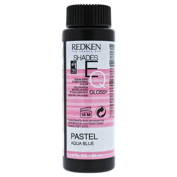 Redken - Shades Eq Color Gloss - Pastel Aqua Blue By Redken - 2 Oz Hair ...