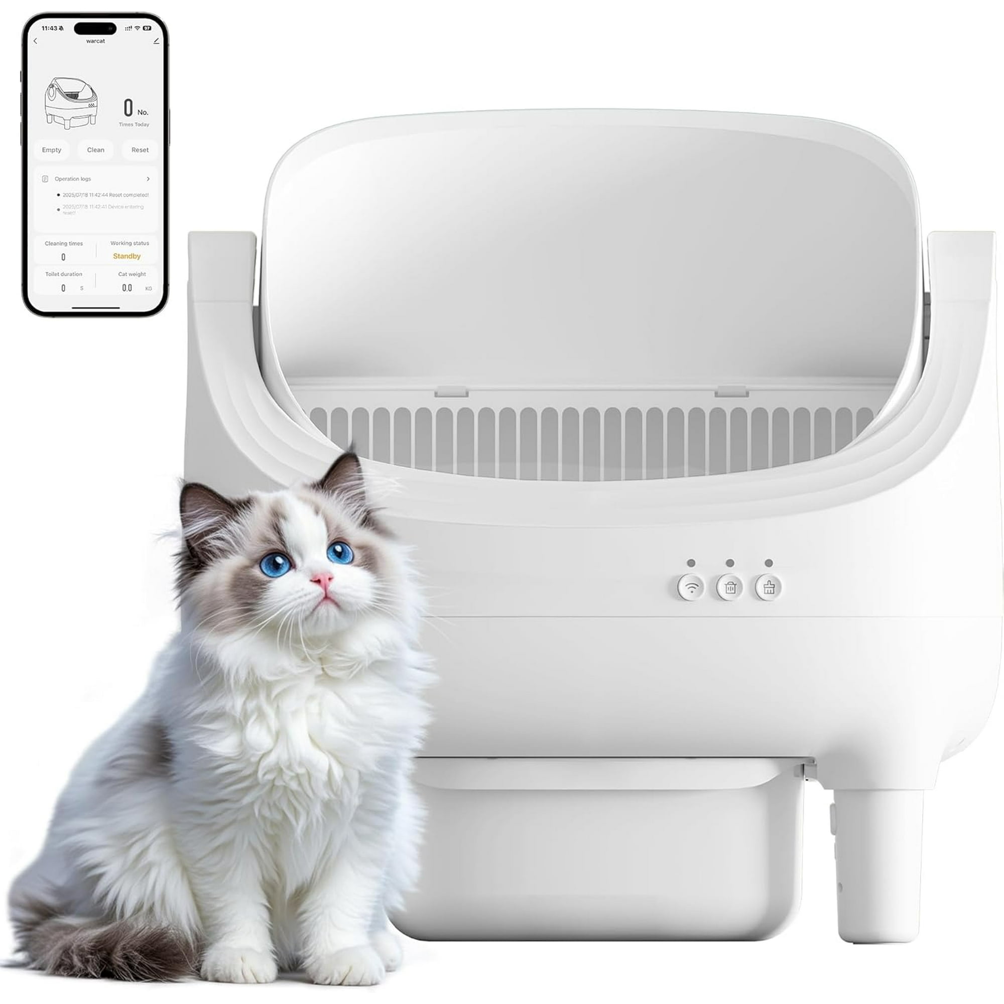 Click here for Homall Self Cleaning Litter Box  Open-Top Automati... prices