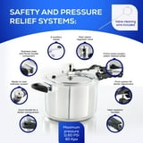 Universal 10.5Qt / 10L Pressure Cooker for 11 Servings, With Multiple ...