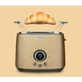 SENCOR STS6057CH 2-Slot Toaster with Digital Button and Rack, Champagne ...