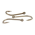 Ozark Trail Bronze Baitholder Light Wire Fishing Hooks Size 6, 15 Pack ...