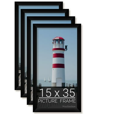 24x27 Black Picture Frame for Puzzles Posters Photos or Artwork, Set of ...