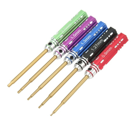 Metal Hex Screw Driver Set, Heavy Duty RC Hex Driver High Speed Steel ...