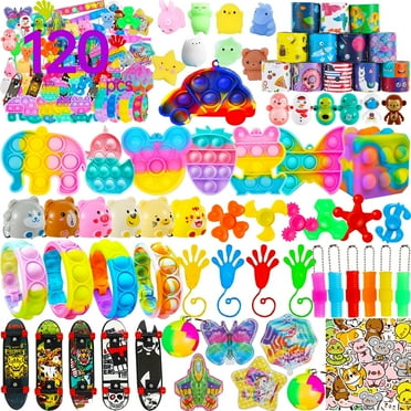 KiddiTouch Mini Mochi Squishy Toys for Kids, 100Pcs Party Favors ...