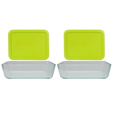 Pyrex Beyond Jars 4-Piece 32-Ounce Airtight Glass Storage Containers ...