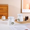 Ceramic Tea Light Candle Holder, Essential Oil Burner Wax Melt Burner ...