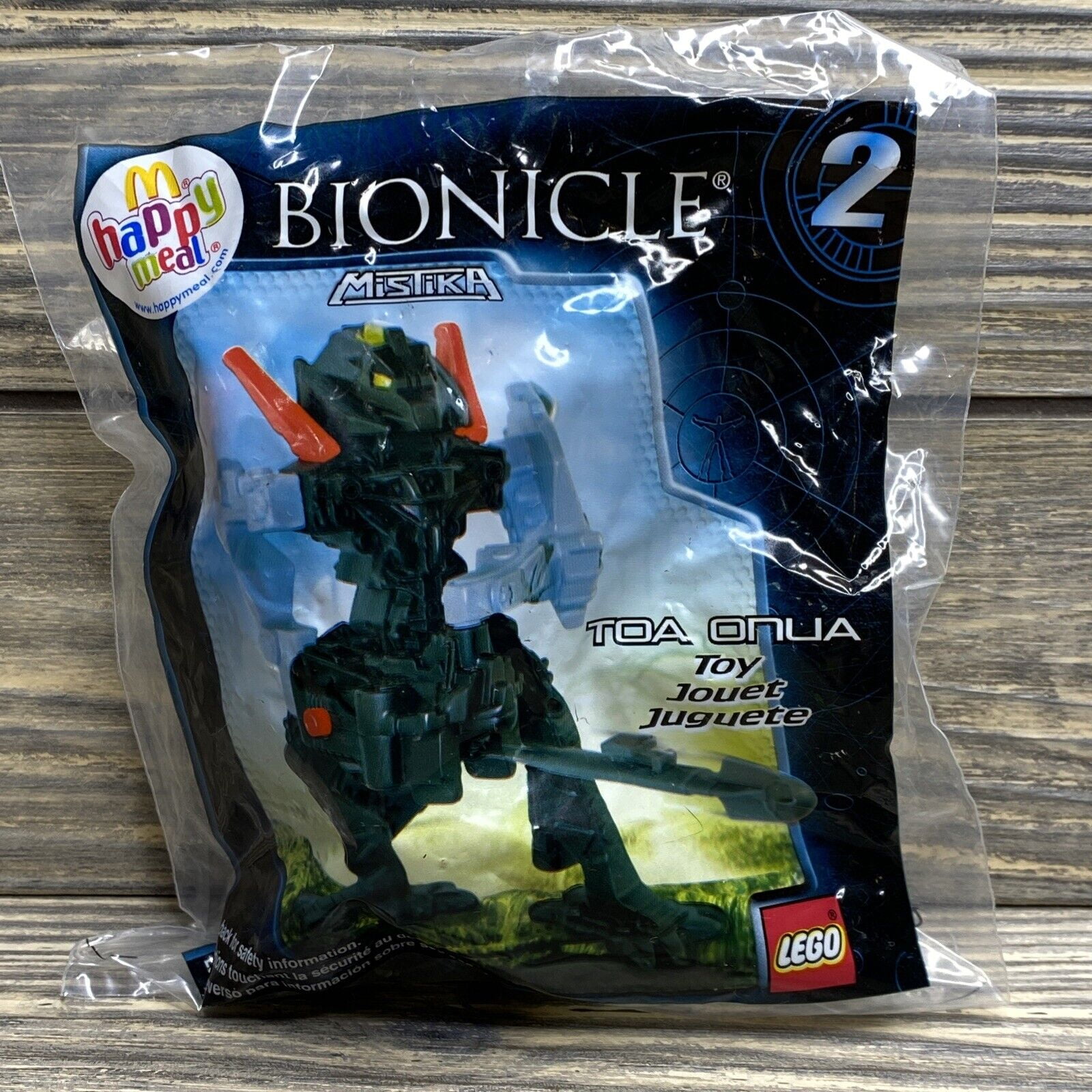 LEGO Bionicle Mistika Toa Onua McDonald's Happy Meal Toy Exclusive ...