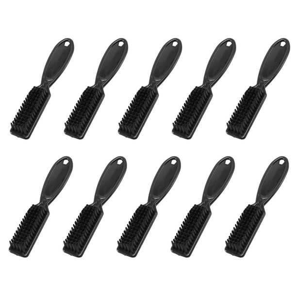 10X Fade Brush Comb Scissors Cleaning Brush Barber Shop Skin Fade ...