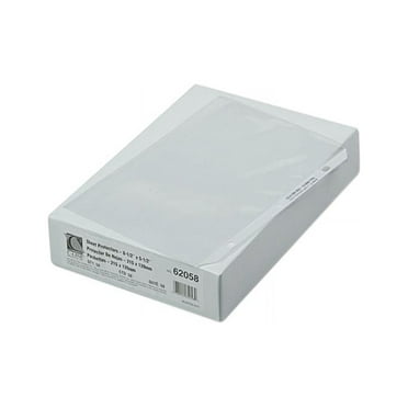 C-Line Traditional Polypropylene Sheet Protector, Heavyweight, 11 x 8 1 ...