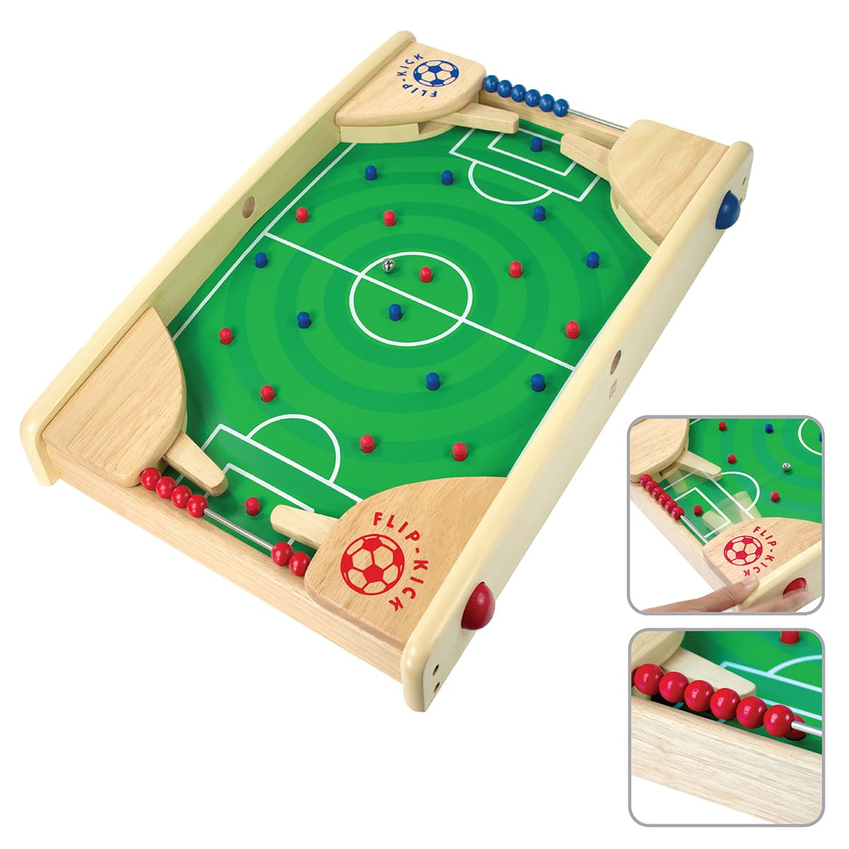 Juego de pinball de fútbol de mesa I'm Flipkick para niños y familiares ...