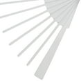 BESTYASH Portable White Plastic Hand Fan Frame for Personal Use ...