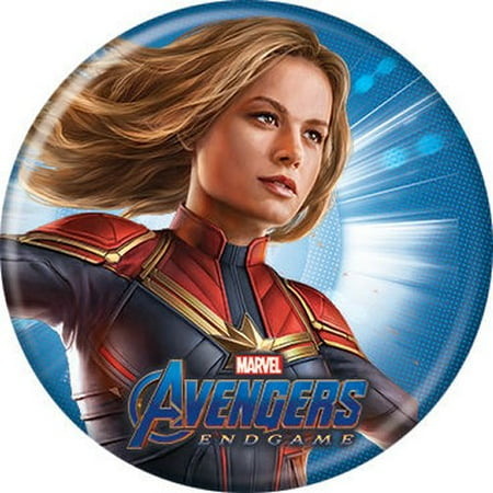 Marvel The Avengers Endgame Captain Marvel Licensed 1.25 Inch Button ...