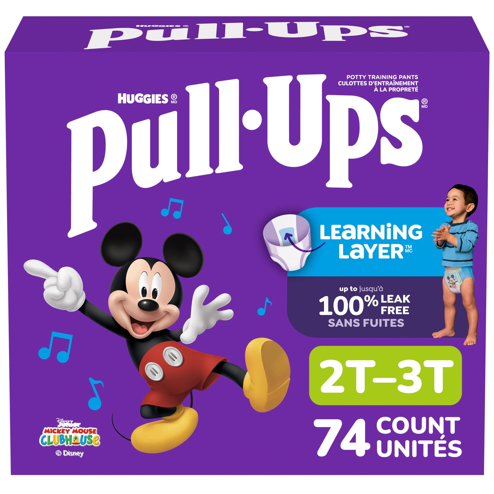 Click here for Pull-Ups Boys Potty Training Pants  2t-3t (16-34 L... prices