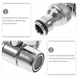 Water Line Splitter Faucet Hose Diverter Valve Adaptador Universal ...