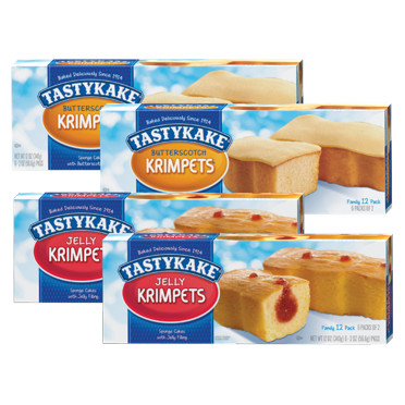 Tastykake Butterscotch Krimpets - 4 Boxes - Walmart.com