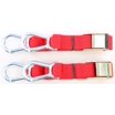 Moose Supply Double D Ring Nylon Webbing Tie Down Straps, 10 Pack, 1.5 ...