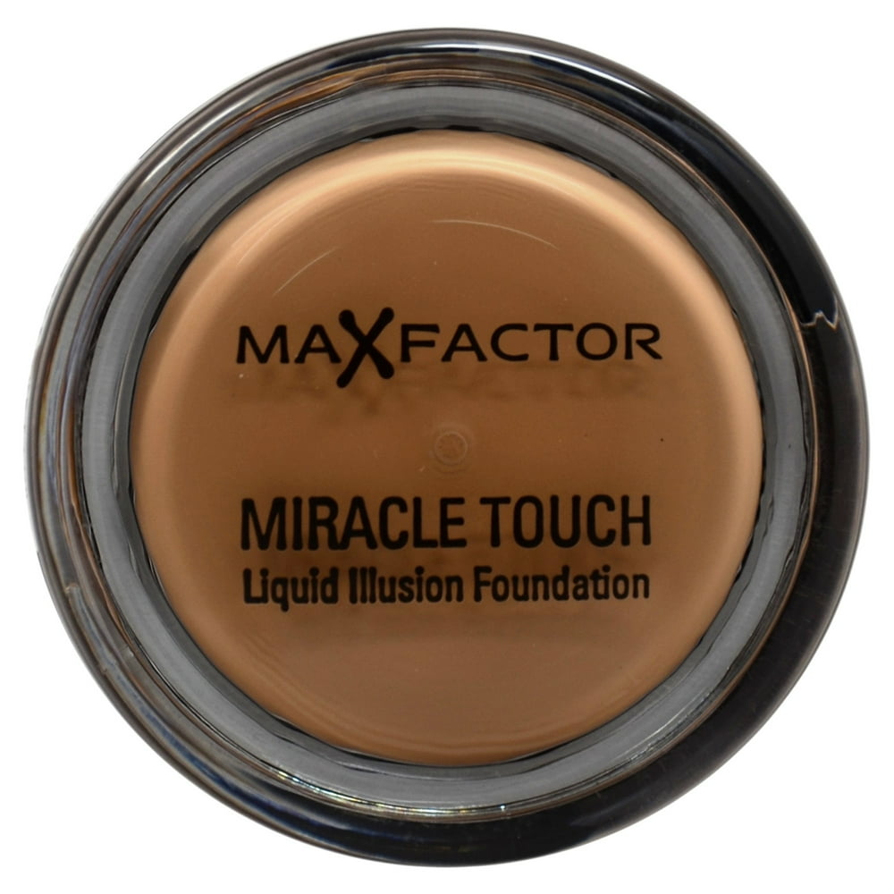 Max Factor Miracle Touch Liquid Illusion Foundation, Bronze - Walmart ...