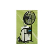 Versamist PVM18C 18 in. Portable Low Pressure Misting Fan with Wheels ...