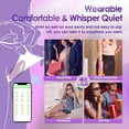 Wearable Panty Clitoral Butterfly Vibrator With App Remote Control