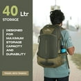 TRAWOC FALCON 40 L Travel Laptop Backpack for Men and Women, Casual ...