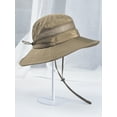 Wassery Mens Outdoor Waterproof Summer Sun Hat with Adjustable Chin ...