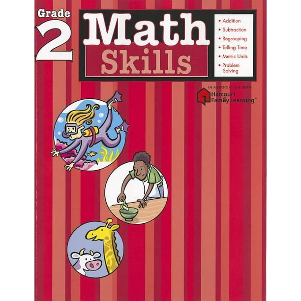 Flash Kids Harcourt Family Learning: Math Skills: Grade 2 (Flash Kids ...