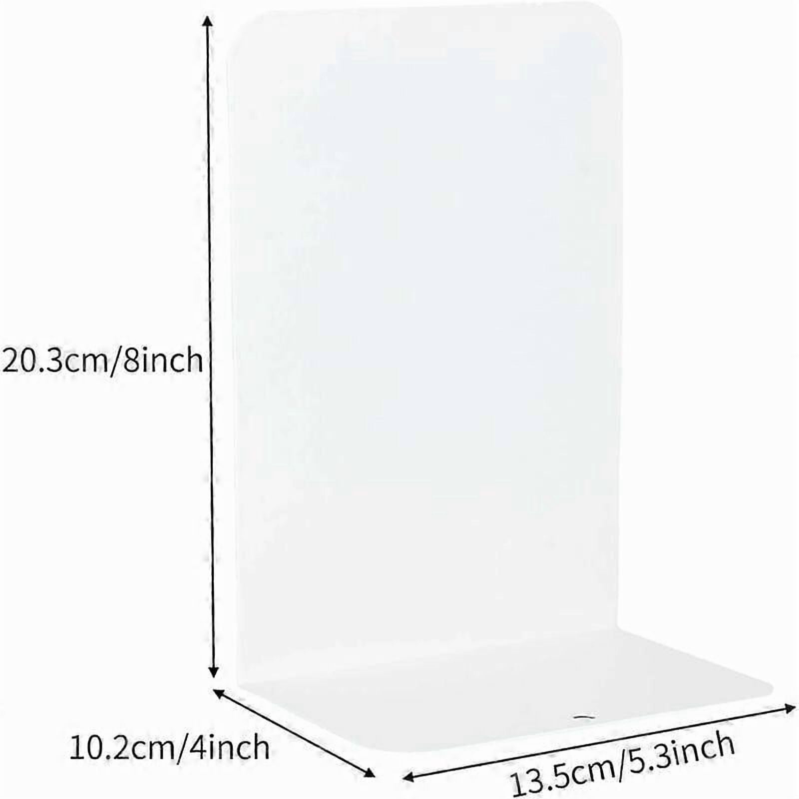 Click here for Czy 6 Pack White Metal Bookends For Shelves  Heavy... prices