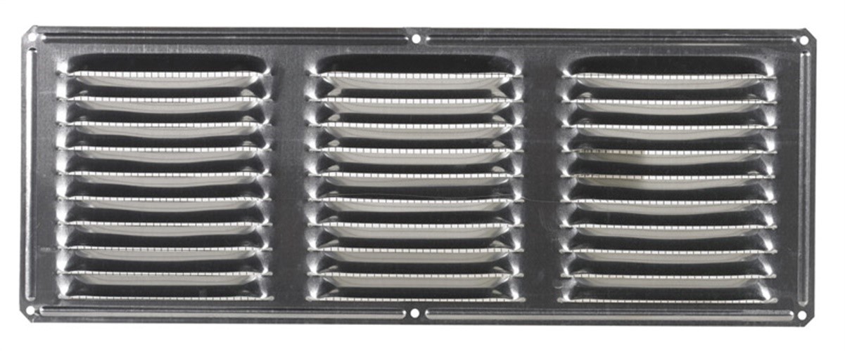 Air Vent 6 in. H X 16 in. L Mill Aluminum Undereave Vent - Walmart.com