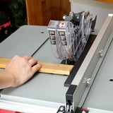 Hyper Touch 15 Amp Corded 10 inch Table Saw Stand with Rip Fence & 10 ...