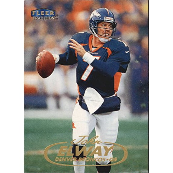 1998 Fleer Tradition #3 John Elway NFL Football Trading Card - Walmart.com