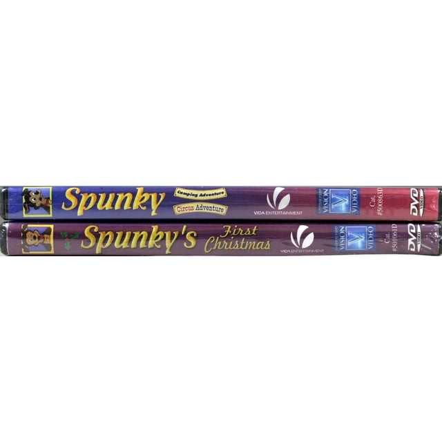 Spunky’s First Christmas & Double Feature Camping/Circus 2 NEW DVDs ...