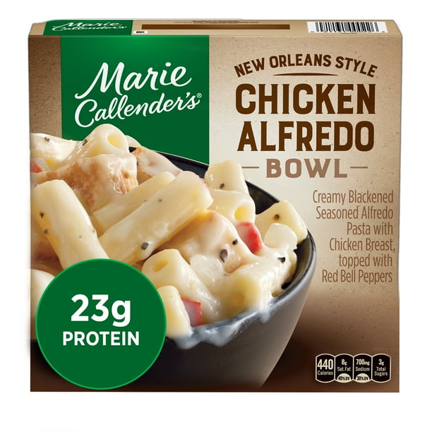 Marie Callender's New Orleans Style Chicken Alfredo Bowl Frozen Meal ...