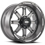 Grid Off-Road GD08 Custom Wheel for 20x10 inch Metallic Dust w/ Matte ...
